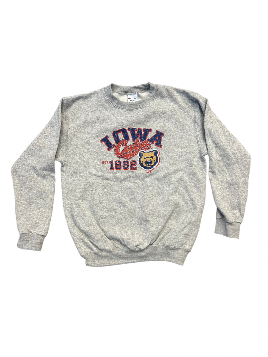 Iowa Cubs Youth Powerblend Crew – Iowa Cubs Official Team Store