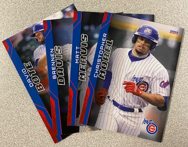 2023 Iowa Cubs Team Card Set – Iowa Cubs Official Team Store