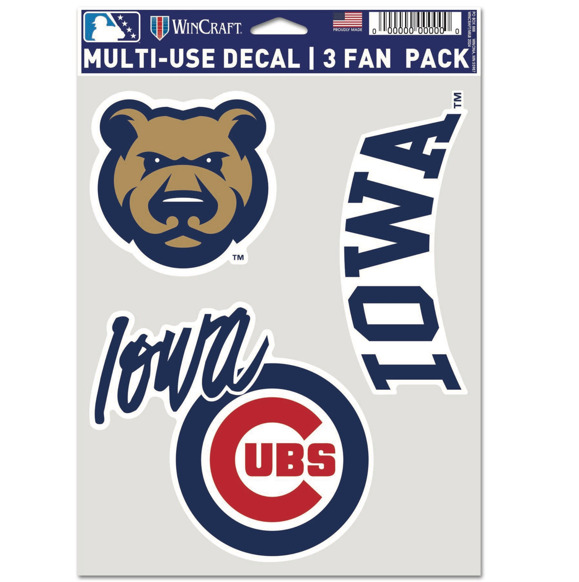 Iowa Cubs WinCraft Multi-Use Decal – Iowa Cubs Official Team Store